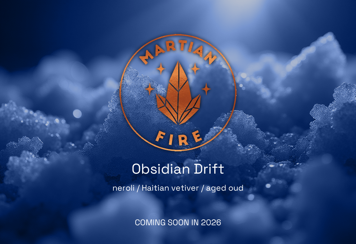 Obsidian Drift - Ember Rituals Candle – Martian Made